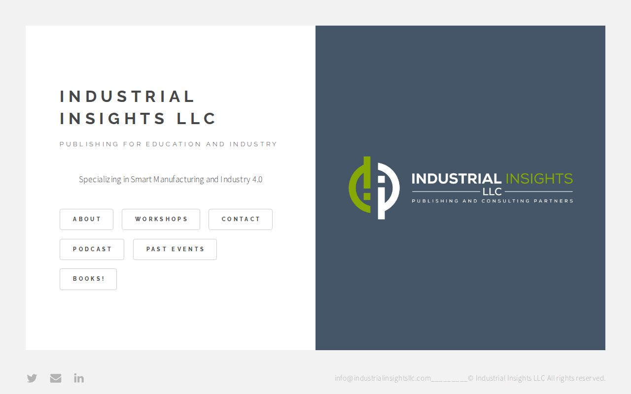 Industrial Insights Webpage